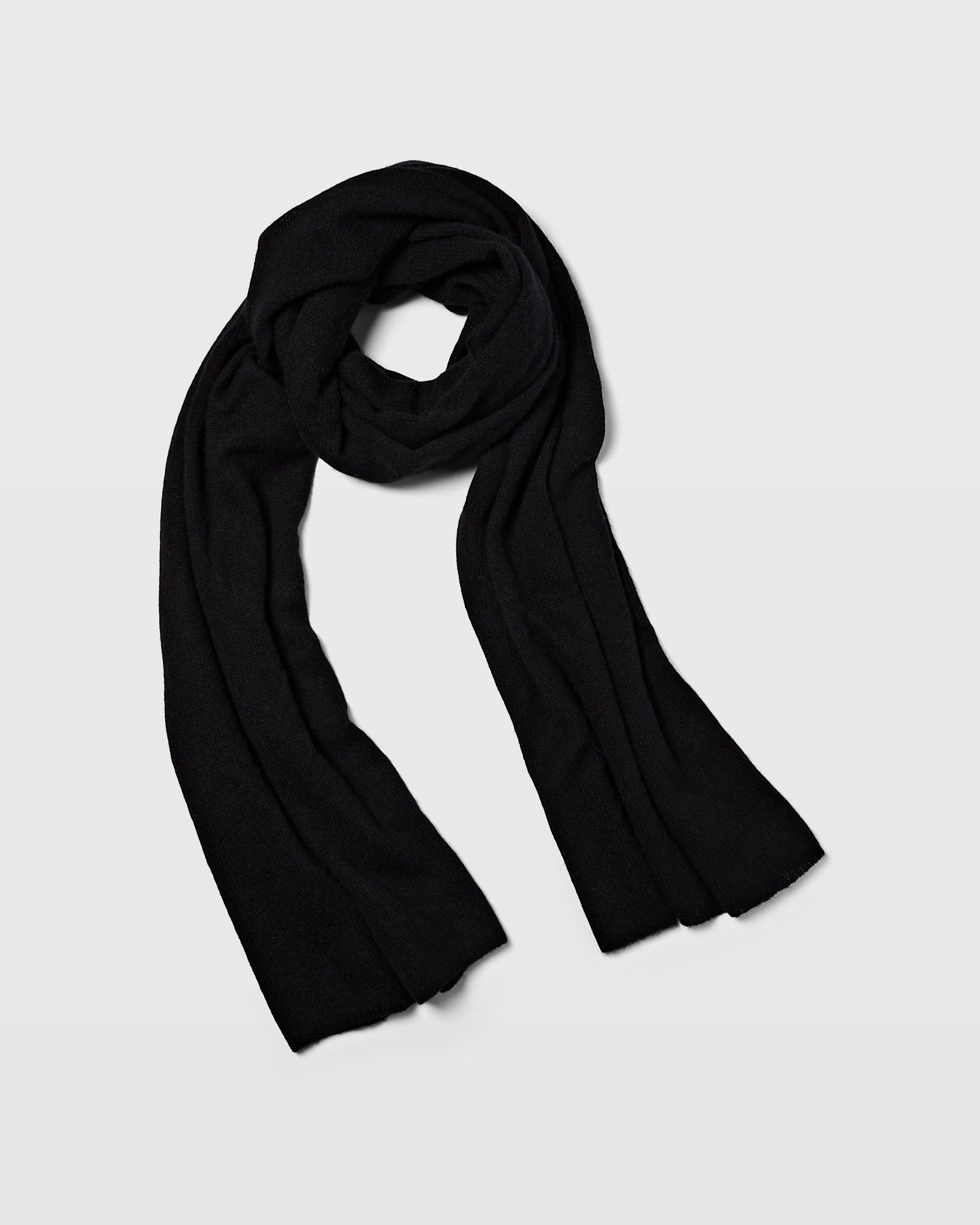 Women's Black Adele Cashmere Scarf | Club Monaco Corp, CA CA