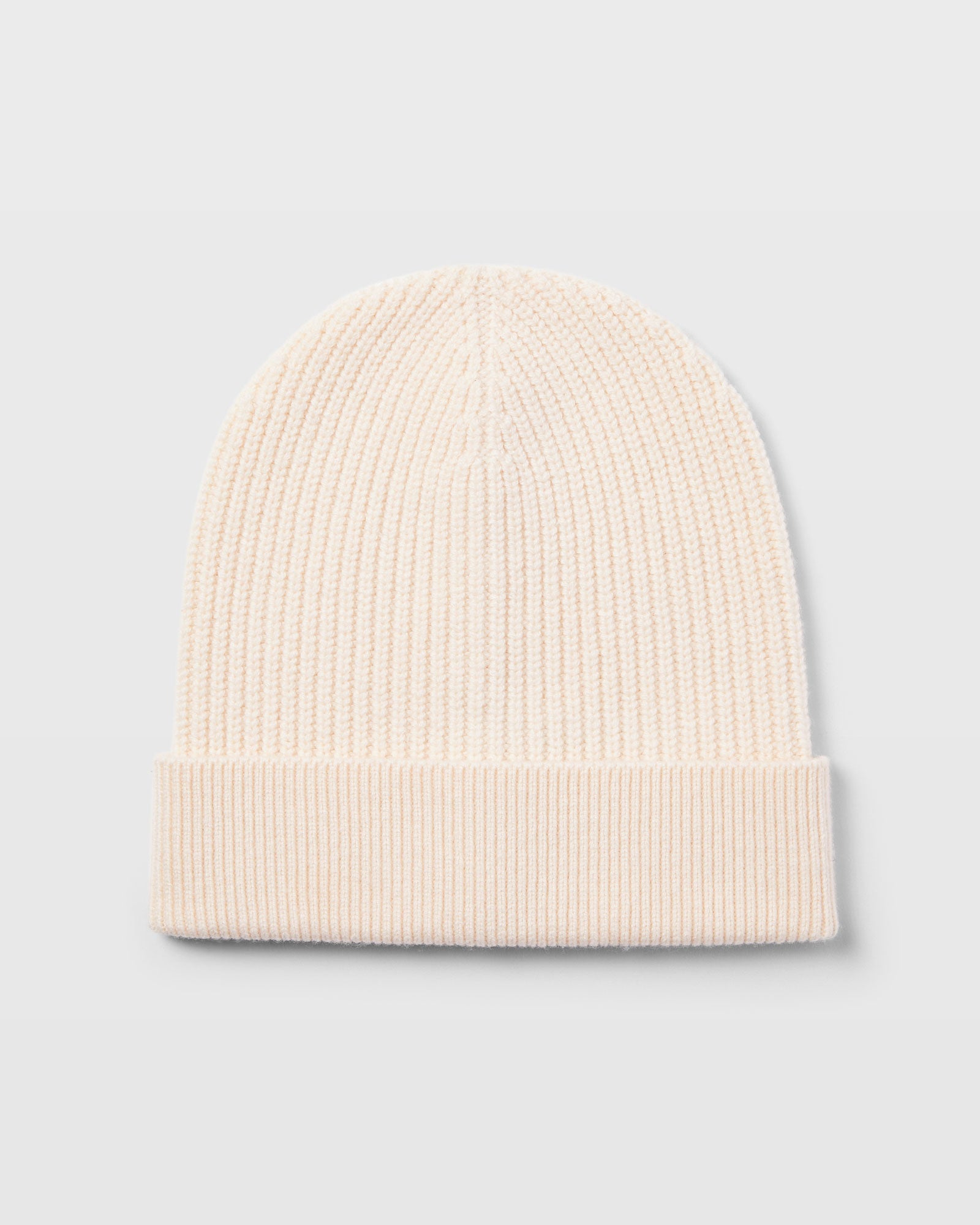 Women's Cream Turnback Rib Hat | Club Monaco Corp, CA CA